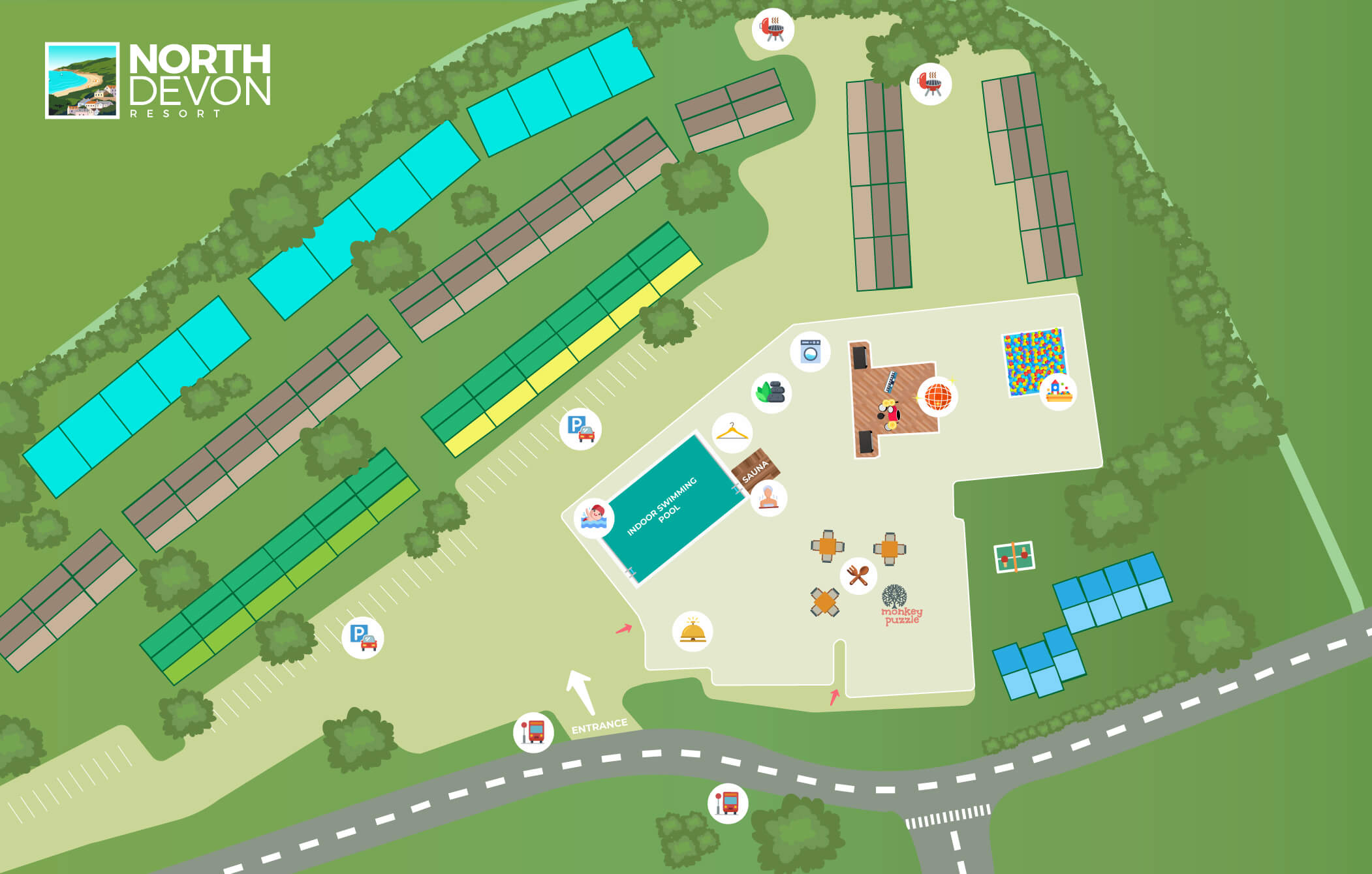 Resort Map - North Devon Resort
